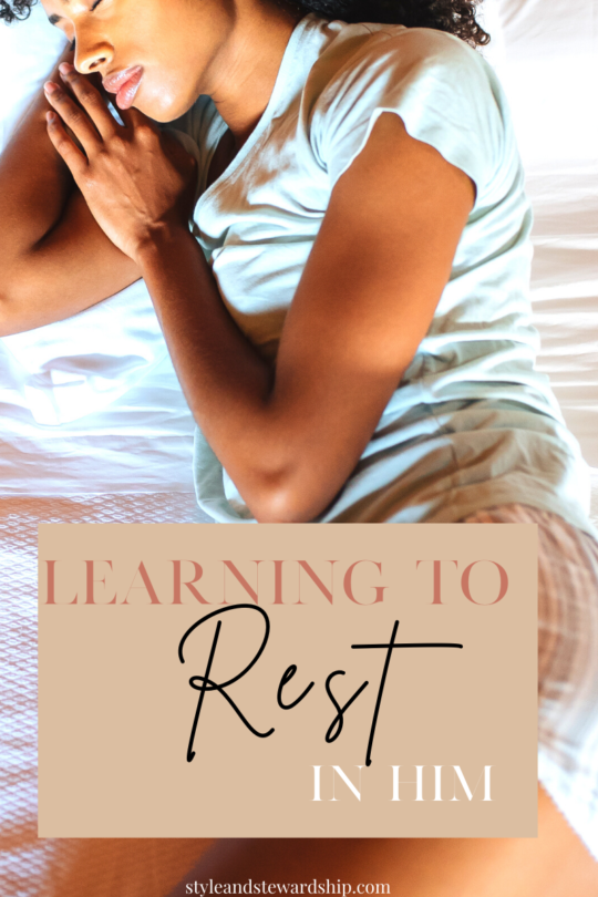 Learning to Rest - Style & Stewardship