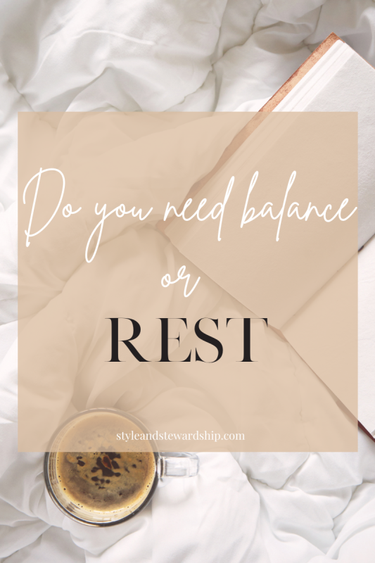 Learning to Rest - Style & Stewardship